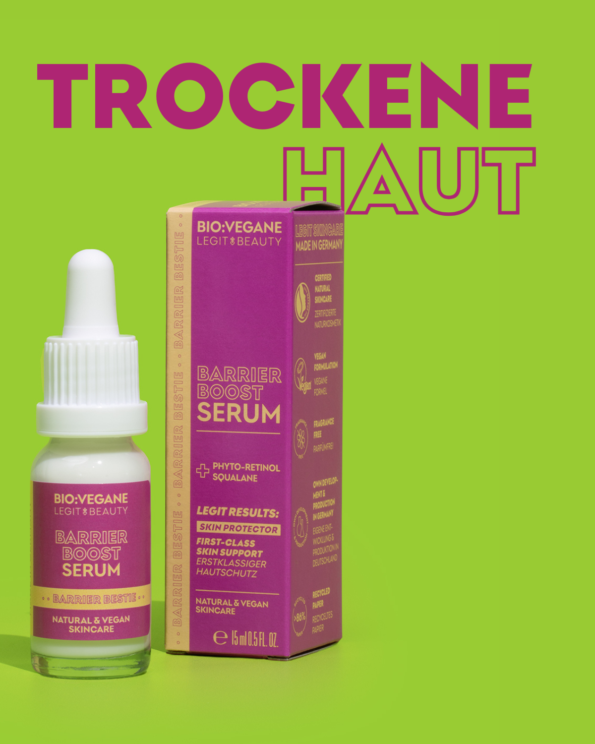 BARRIER BOOST SERUM for every skin type | ORGANIC:VEGANE LEGIT BEAUTY ...